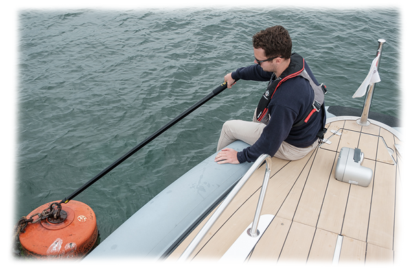 Revolve Boat Hook - Rollable Composite Boat Hook – Cruising Solutions